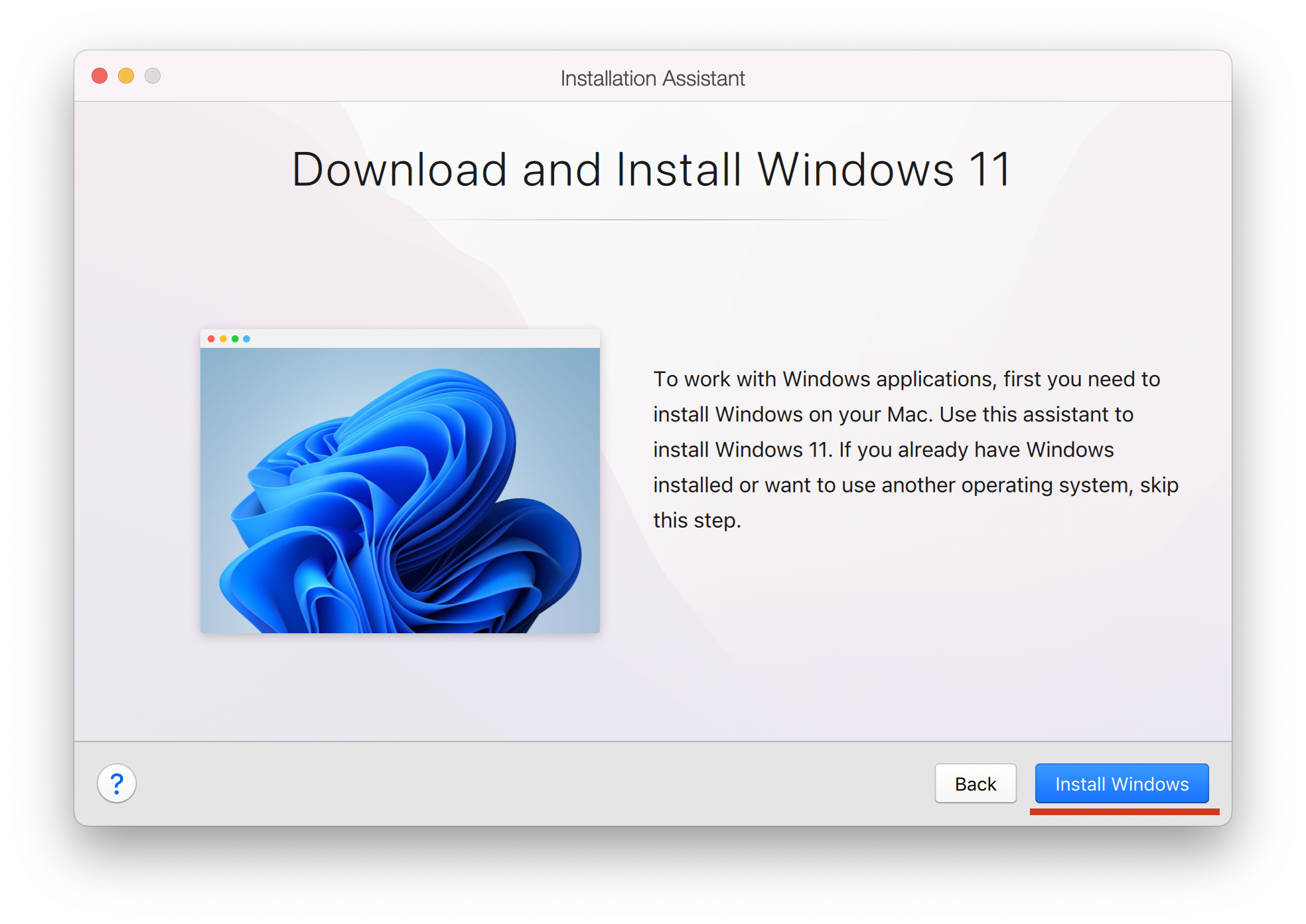 KB Parallels: Install a new virtual machine on Mac with Intel processor
